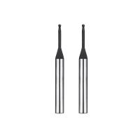 China Ball Nose Solid Carbide Milling Cutter 2.5mm Micro Diameter for sale