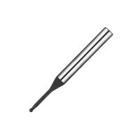China Ball Nose Solid Carbide Milling Cutter 2.5mm Micro Diameter for sale