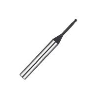 China Ball Nose Solid Carbide Milling Cutter 2.5mm Micro Diameter for sale