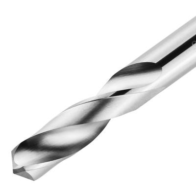 China Glanzend afgewerkte carbide boorstukken met wolfraamstaal met gespleten punt Te koop