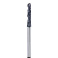 China Wood Inner Coolant Solid Carbide CNC Bits Round Shank Straight Flute Type for sale