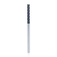 China Copper Long Neck Micro Diameter End Mill TiAlN Coating For Precise Machining for sale