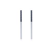 China Copper Long Neck Micro Diameter End Mill TiAlN Coating For Precise Machining for sale