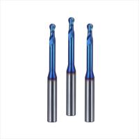 China Micro Diameter Solid Carbide End Mill High Precision With TiAlN Coating for sale