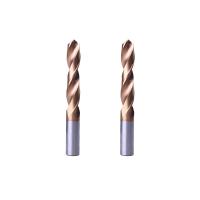 China precision Carbide Round Shank Drill Bit Right Hand Multipurpose for sale