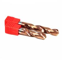 China precision Carbide Round Shank Drill Bit Right Hand Multipurpose for sale