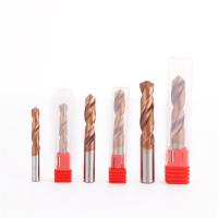 China precision Carbide Round Shank Drill Bit Right Hand Multipurpose for sale