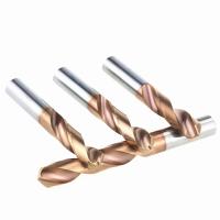 China precision Carbide Round Shank Drill Bit Right Hand Multipurpose for sale