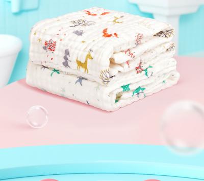 Cina Sei strati della piega Gauze Fabric 250GSM Gauze Fabric in serie del cotone in vendita