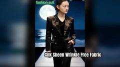 50% Acetate / 50% Polyester Jacquard Fabric