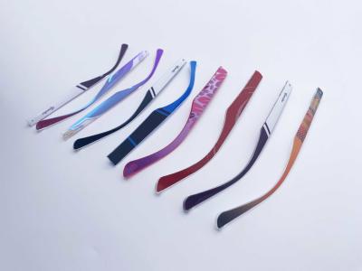 China Plastik-der Glas-TR90 Prozess Rahmen-der Bein-IMD mit guter Härte zu verkaufen
