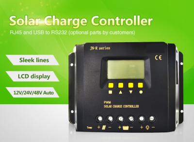 China Solar Battery Charger 12V/24V/48V Auto 30A 40A 50A 60A LCD display good qulaity for sale