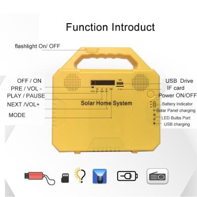 China solar panel lighting kit at wholesale price for sale