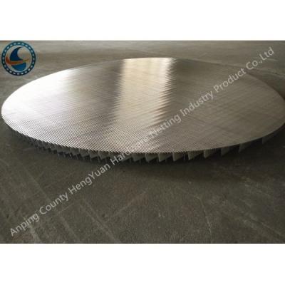 China Stainless Steel Johnson Wire Screen Round Panel No Frame Strip Rod for sale