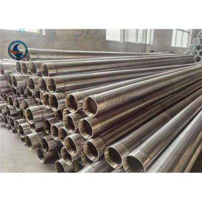 China Filter Mesh Stainless Steel Wire Johnson Wedge Wire Screen Pipe for sale