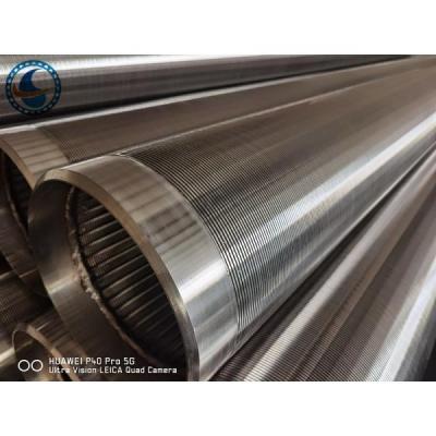 China 304SS Continuous Slot Profile Wire Screen Filter 8-5/8