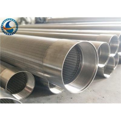 China Stainless Steel Johnson V Wire Screen With Male / Female Threaded Couplings for sale