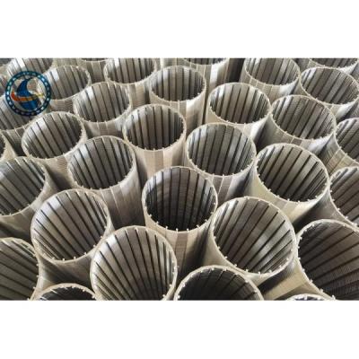 China 3m Length Ss Grade 304 Vee Wire Screen Pipe Infiltration Gallery At Intake Well for sale