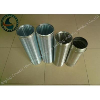 China Johnson Type 200Bar Wire Wrapped Screen Pipe For Waste Water Treatment System for sale