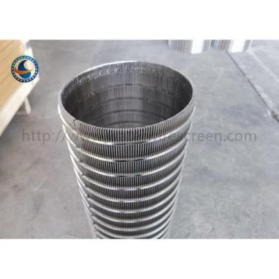 China Johnson Trapezoidal V Line Vee Wire Filter Screen Fito Back Flush for sale