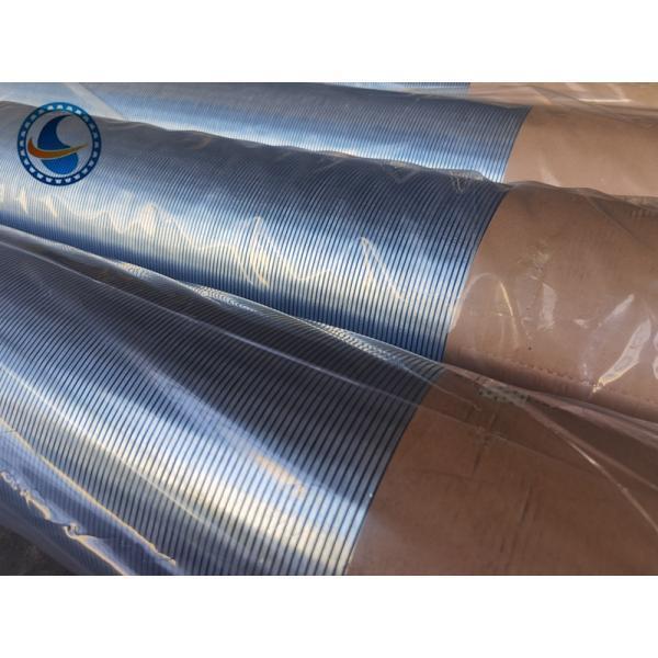 Quality Deep Low Carbon Galvanized Water Well Screen 100 Bar Collapse Strength Od 219mm for sale