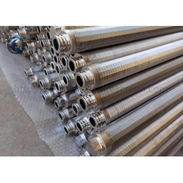 Quality Anti Alkali Wire Wrapped Water Pipe Screen Stainless Steel for sale