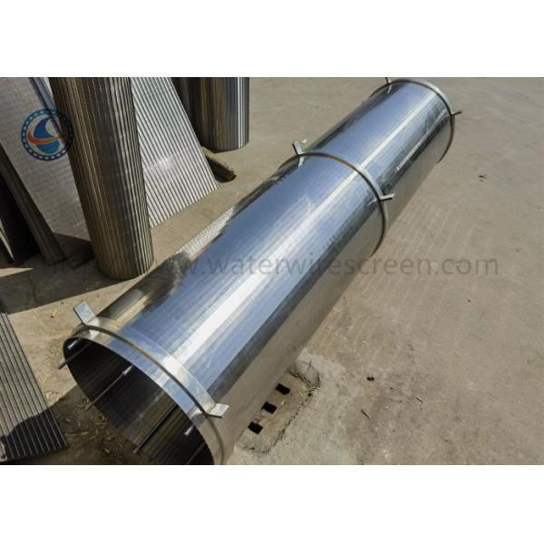 Quality Anti Acid Stainless Steel Wire Wrapped Screen Slot 20 3*4.6mm for sale