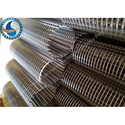 China 3mm Slotted Wedge Wire Mesh Corrosion Resistant With Large Open Area for sale