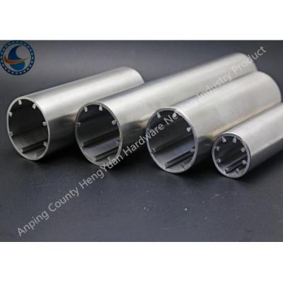 China Welded Stainless Steel Wedge Wire Screen Pipe Outer Diameter 25mm for sale