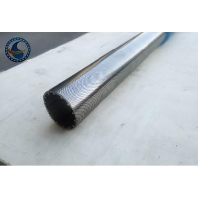 China Sus Polished Wedge Wire Screen Pipe To Liquid Solids Separation for sale