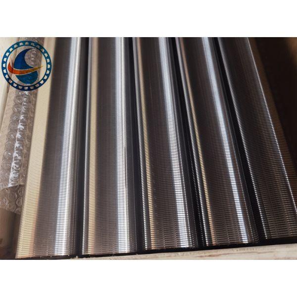 Quality Stainless Steel 304 Cylindrical Wedge Wire Screen 60mm Diameter For Industrial for sale