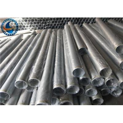 China High Precision Johnson Stainless Steel Well Screens With Self Cleaning Surface for sale
