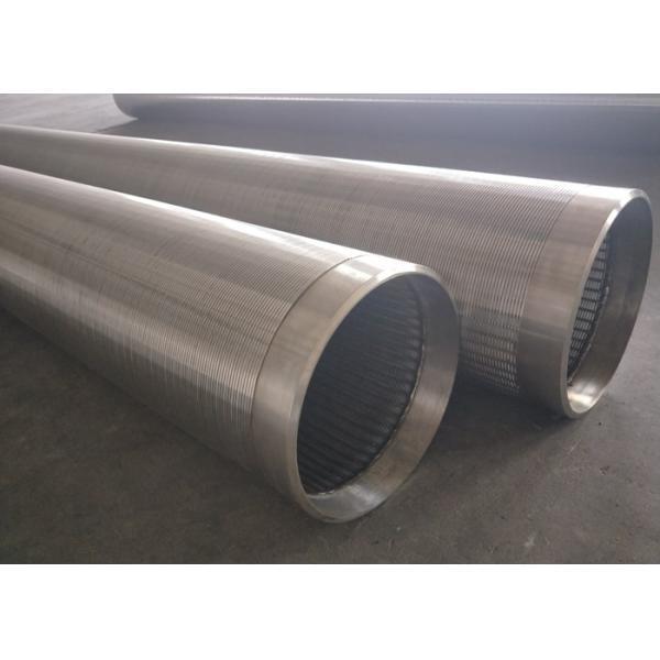 Quality Wedge Wire Screen Water Well Screen Slot Screen Tube For Water Well for sale