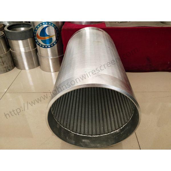 Quality Welded Continuous Slot Screen , Corrosion Resistant Water Wire Screen for sale