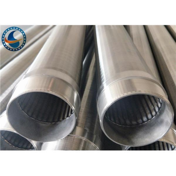 Quality High Strength Continuous Slot Screen For Large / Small Diameter Deep Wells for sale