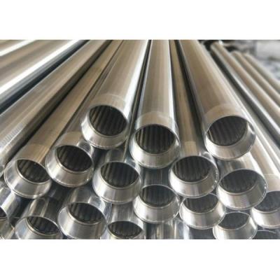 China Anti Corrosion Water Well Sand Screen With Welded Rings End Connection for sale