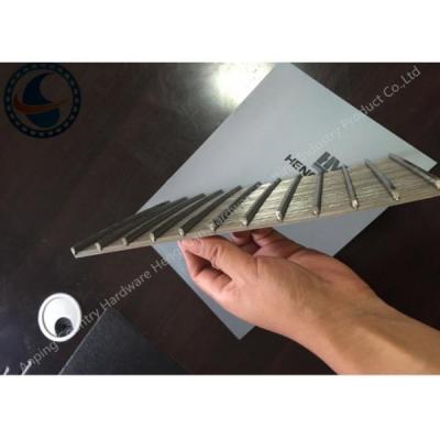 China Stainless Steel Wedge Wire Screen / Wedge Wire Sheets High Precision for sale