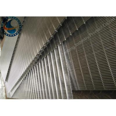 China V Shape Wedge Wire Screen Panels For Mineral Processing Self Cleaning for sale