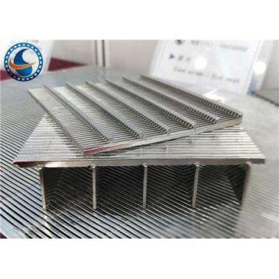 China Wear Resistant Wedge Wire Screen Panels Long Lifespan With High Stiffness for sale