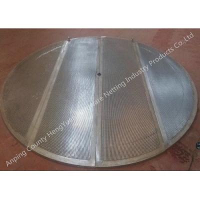 China High Performance Lauter Tun Screen Filter , Beer Wedge Wire Screen Panel for sale