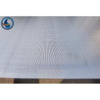 China Flat Profile Grain Industry Wedge Wire Sheets for sale