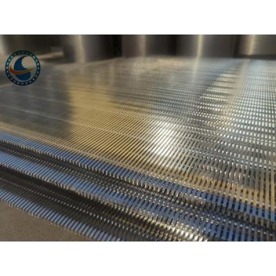 China Ss Aisi 304 0.5mm Slot Wedge Wire Sheets 2063mm Length for sale