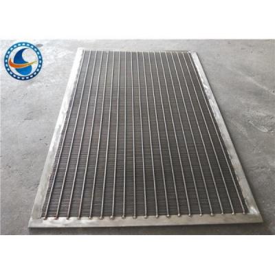 China Rust Proof Wedge Wire Mesh 1219mm×486mm For Food / Chemical Industry for sale