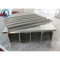 China Wear Resistant Wedge Wire Screen Panels For Liquid / Solid Filtration for sale