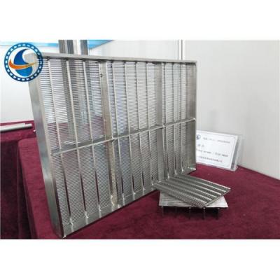 China Heat Resistant Wedge Wire Screen Panels For Aquaculture / Food Industry for sale