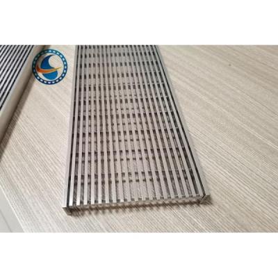 China Stainless Steel 316l Wedge Wire Panel Screen For Floor Drain Filter for sale