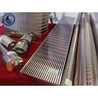 China Ss 321 Johnson Wedge Wire Screen Flat For Petrochemical Engineering for sale