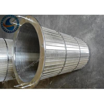 China Self Cleaning Rotary Screen Drum With ISO / SGS / CE / CIQ Certificate for sale
