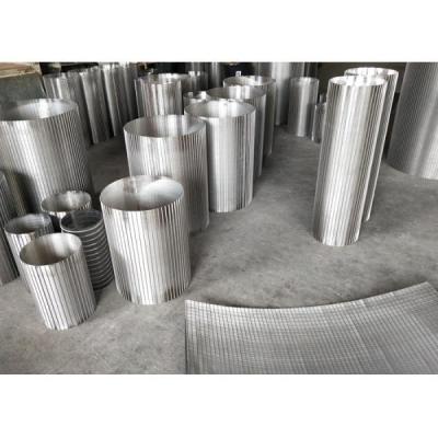 China Johnson Rotary Screen Drum Stainless Steel 316L Made for sale