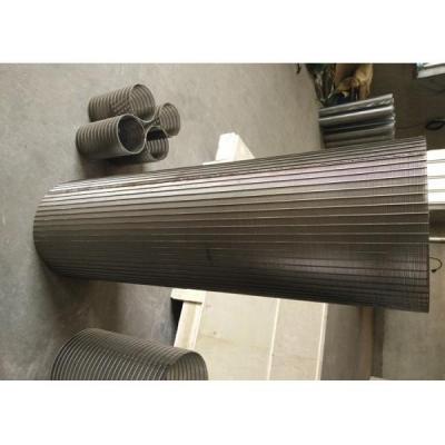 China Special Specification Rotary Screen Drum Wedge Wire Slot Screen FIter For Dewatering Systems for sale